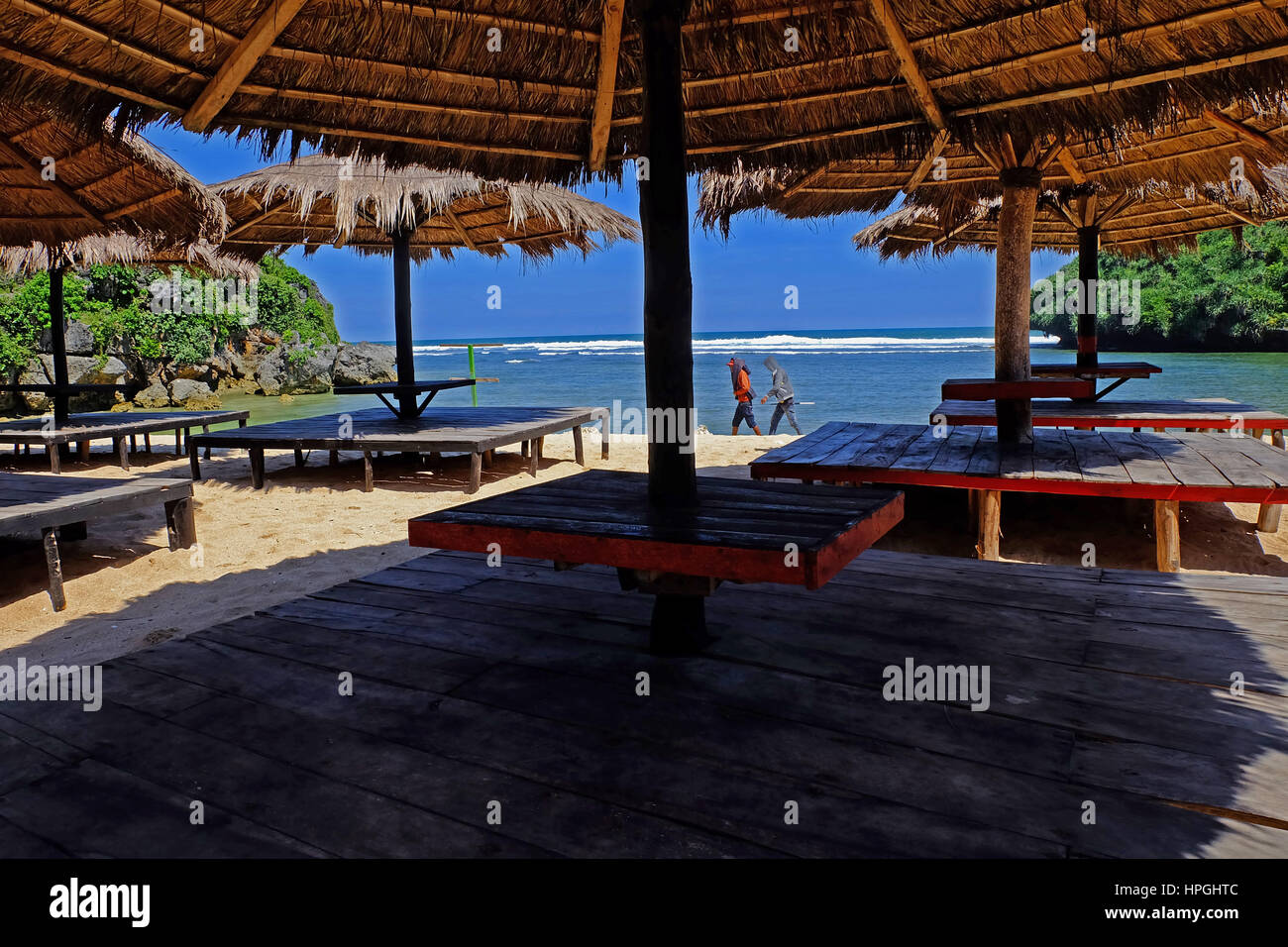Kukup an Sepanjang beach in Yogyakarta, Indonesia Stock Photo - Alamy