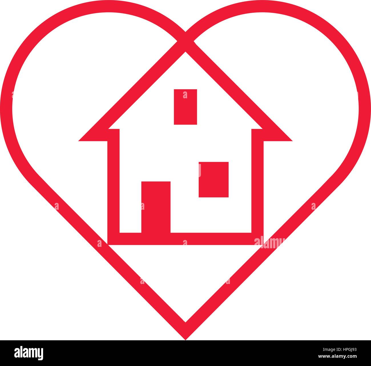 Shine house Stock Vector Images - Alamy