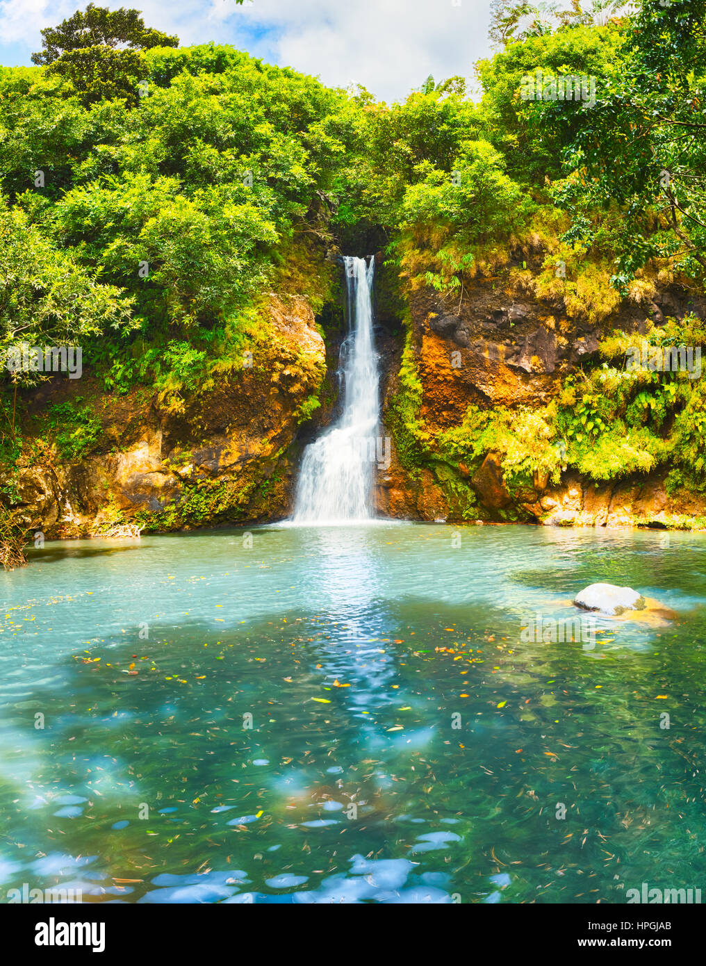 Mauritius waterfall hi-res stock photography and images - Alamy