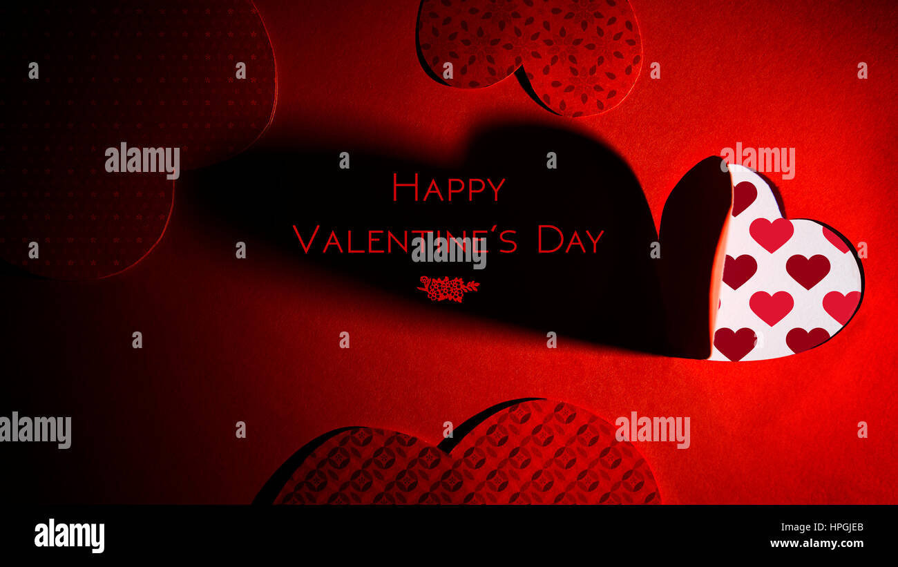 St Valentine's Day theme background Stock Photo - Alamy