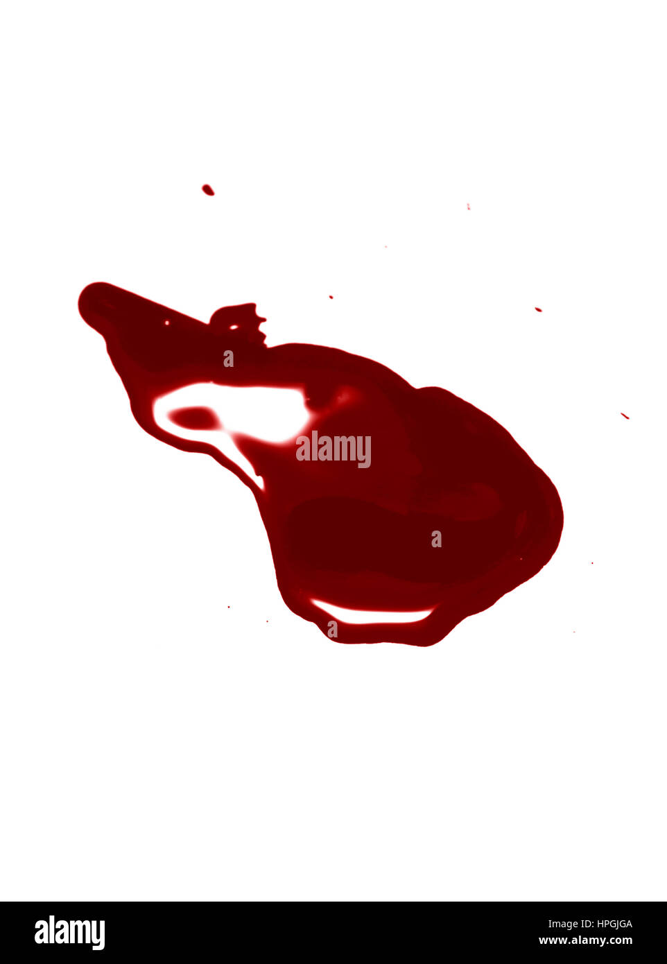 Blood isolated on a white background, can be used in design Stock Photo ...