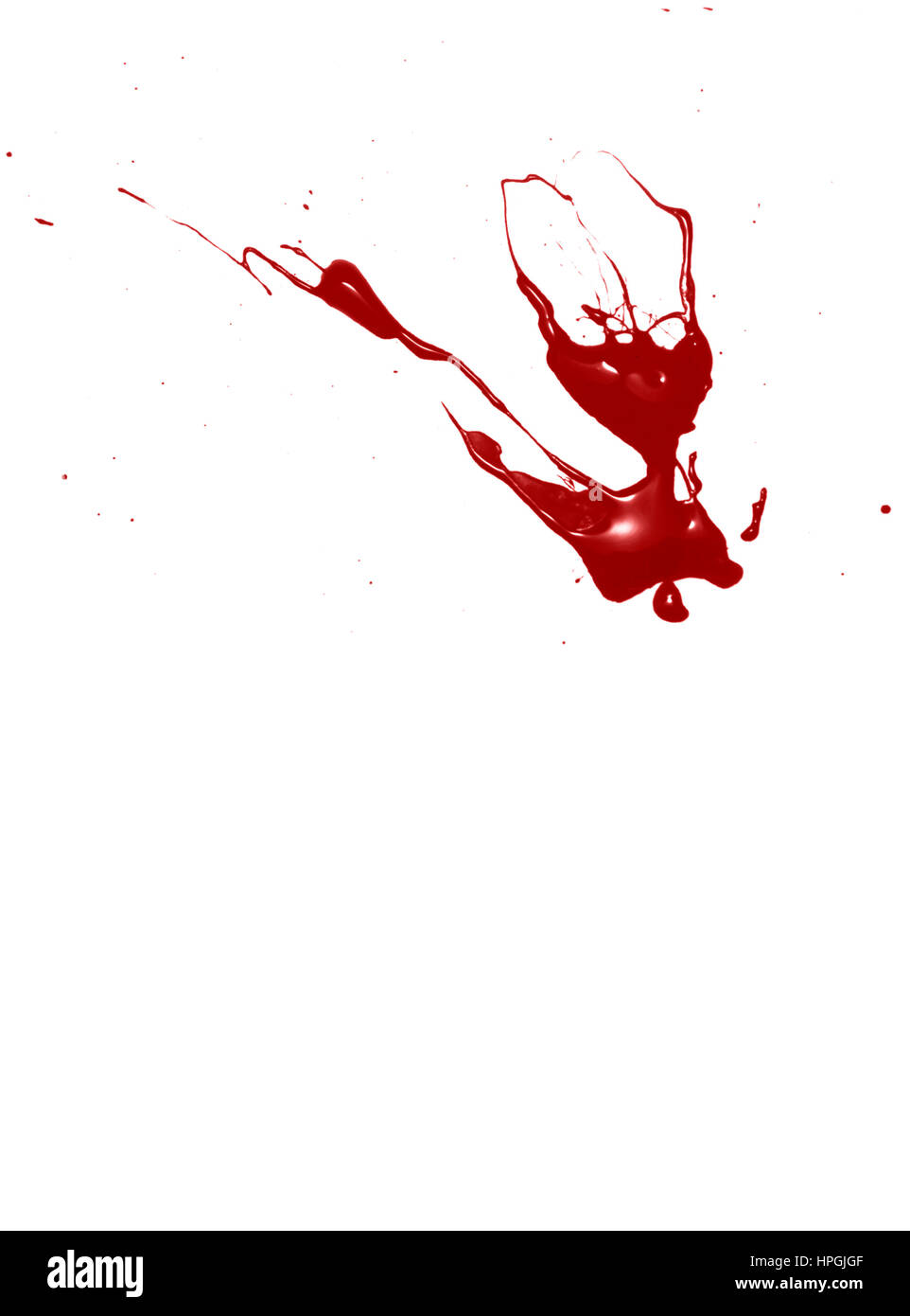 Blood isolated on a white background, can be used in design Stock Photo ...
