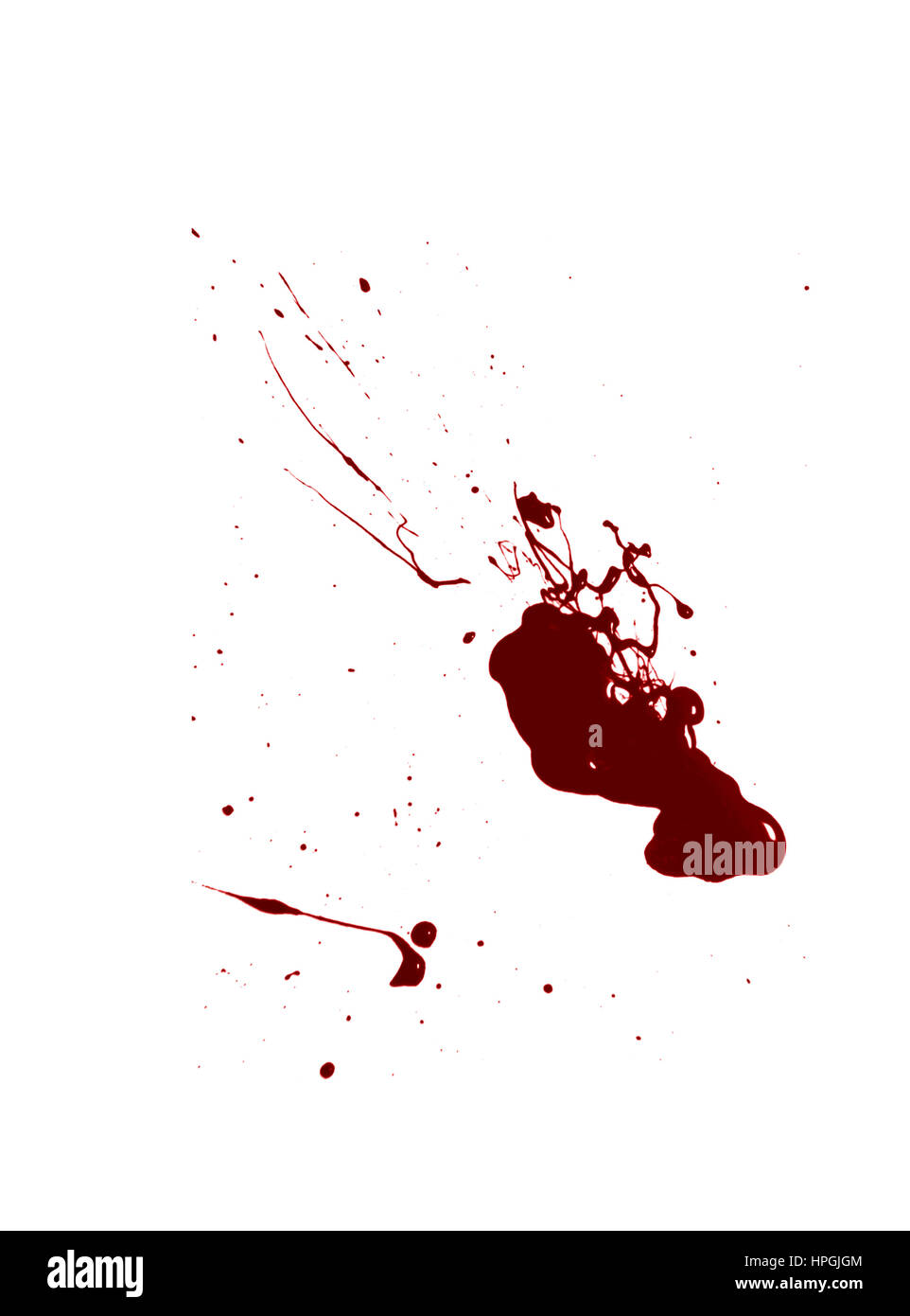 Blood isolated on a white background, can be used in design Stock Photo ...