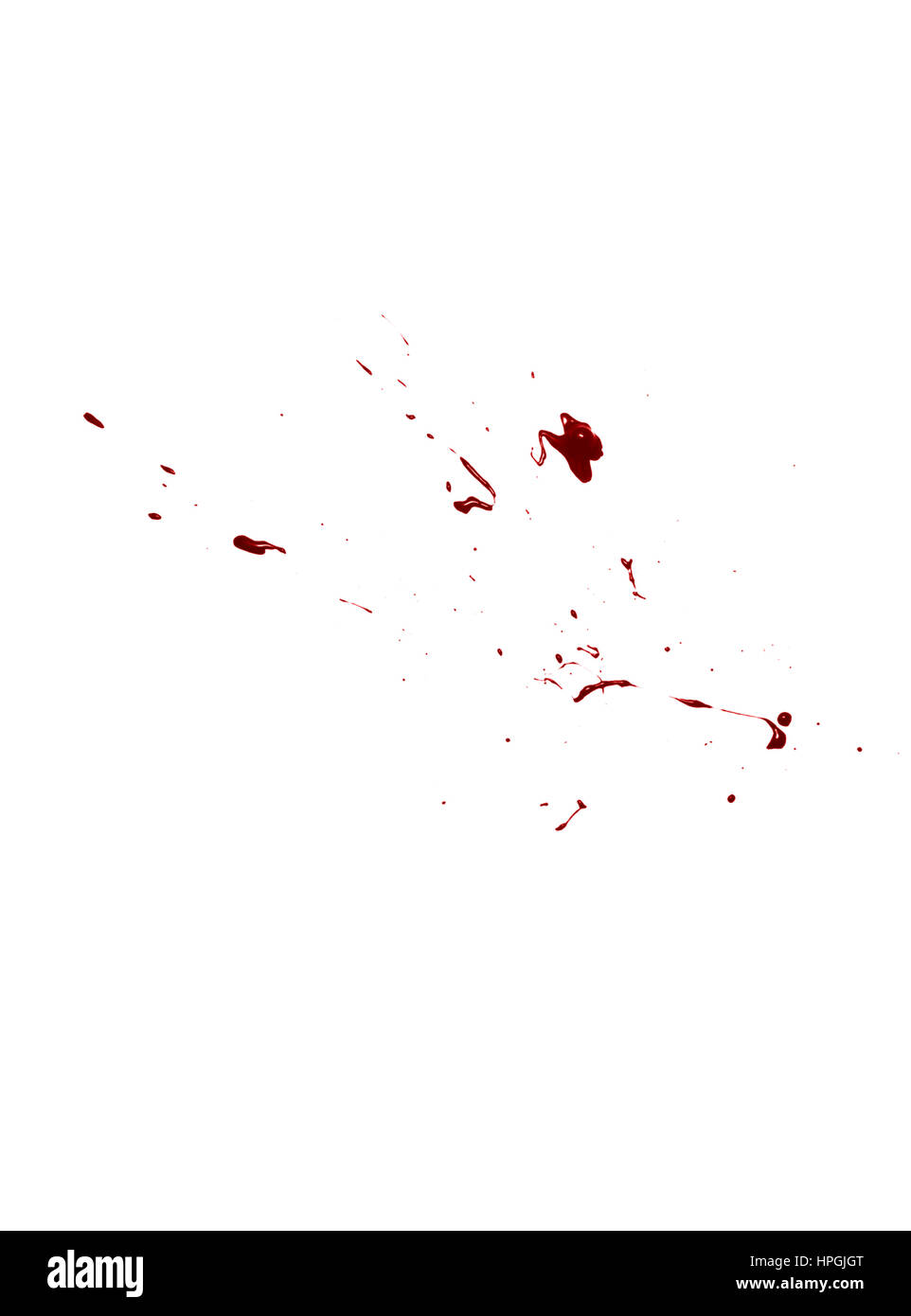 Blood isolated on a white background, can be used in design Stock Photo ...