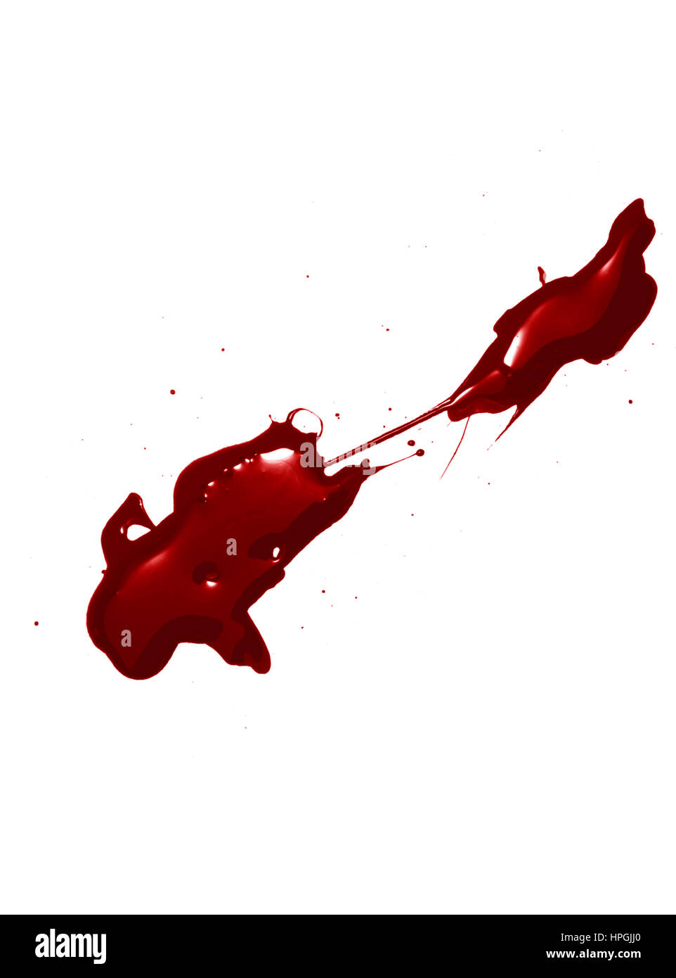 Blood isolated on a white background, can be used in design Stock Photo ...