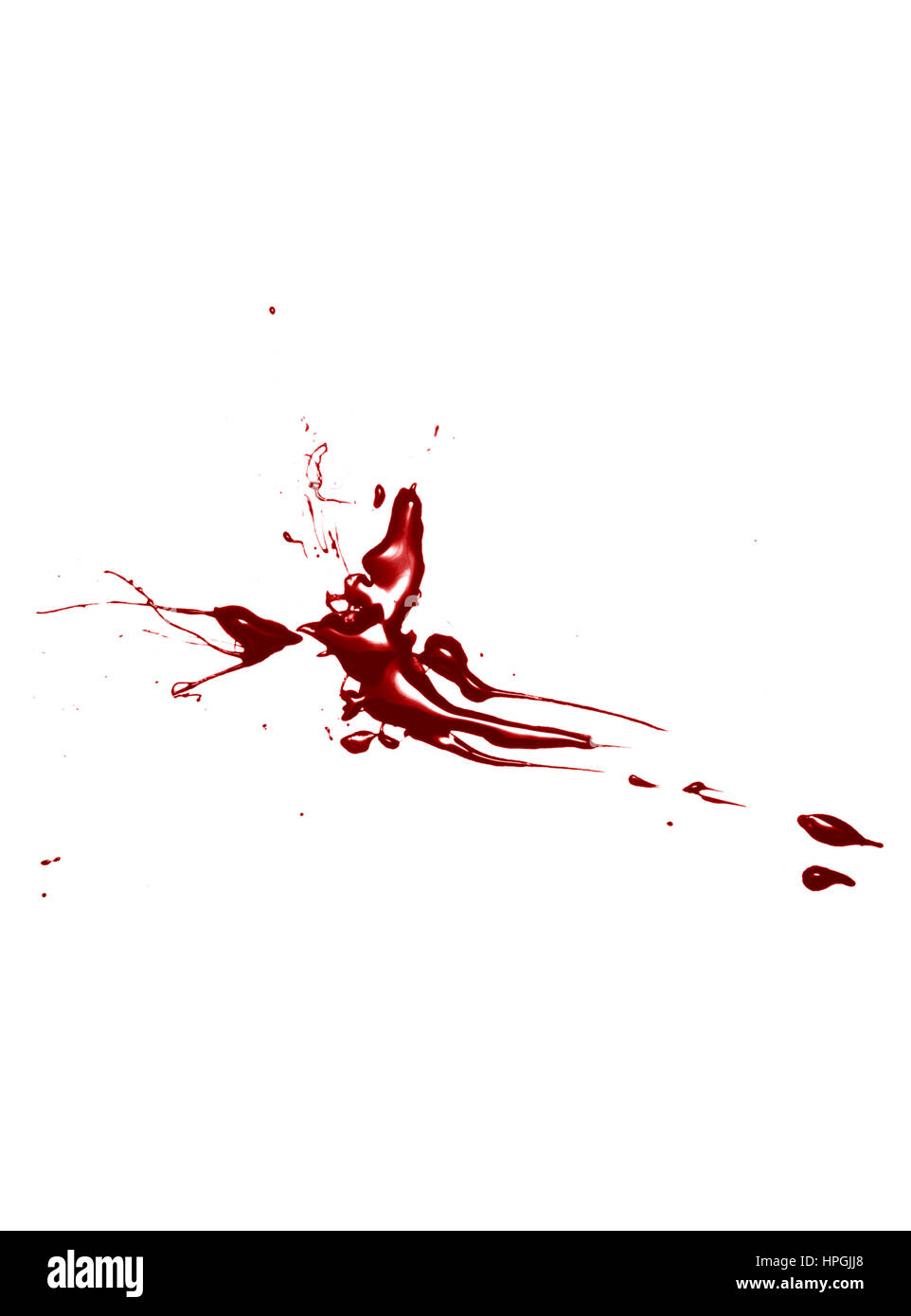 Blood isolated on a white background, can be used in design Stock Photo ...