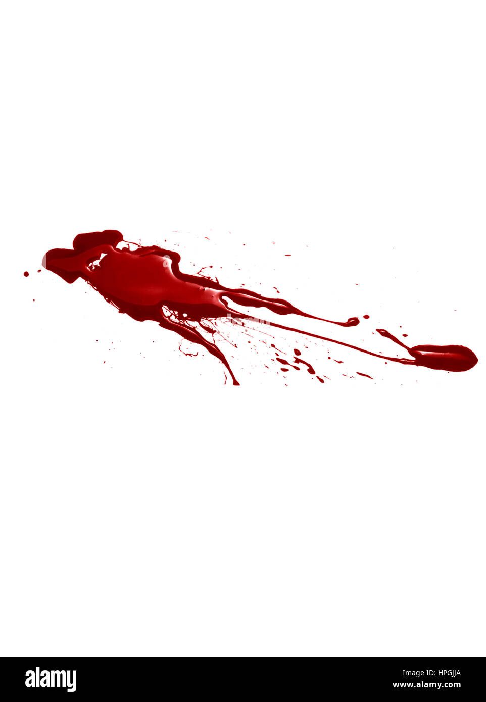 Blood isolated on a white background, can be used in design Stock Photo ...