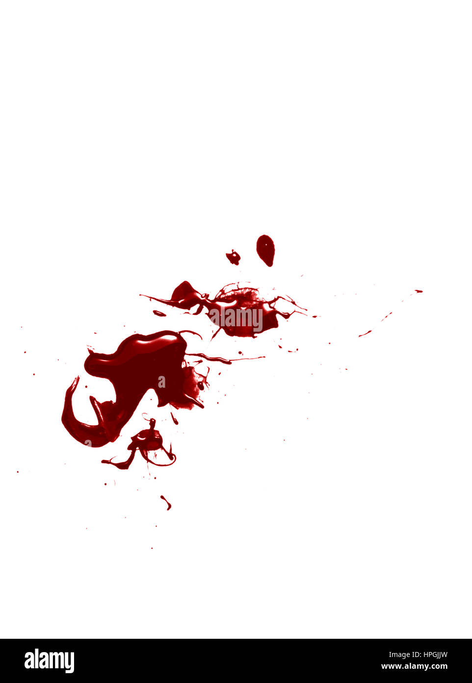 Blood isolated on a white background, can be used in design Stock Photo ...