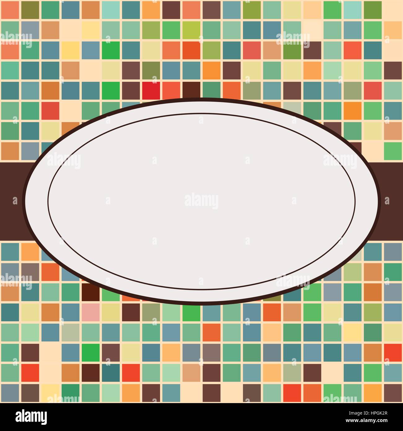 Red tile cladding Stock Vector Images - Alamy