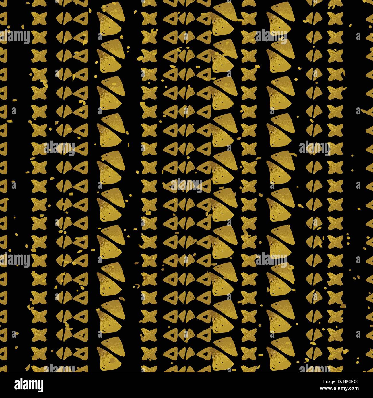 Geometric black and gold seamless pattern Stock Vector Image & Art - Alamy