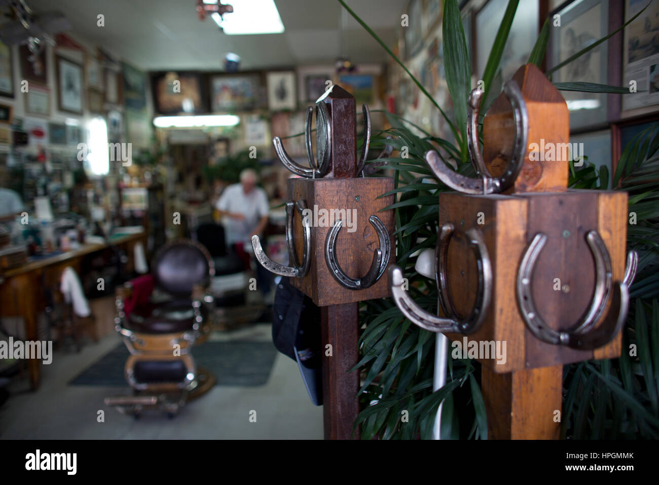 barber shop in canada Stock Photo - Alamy