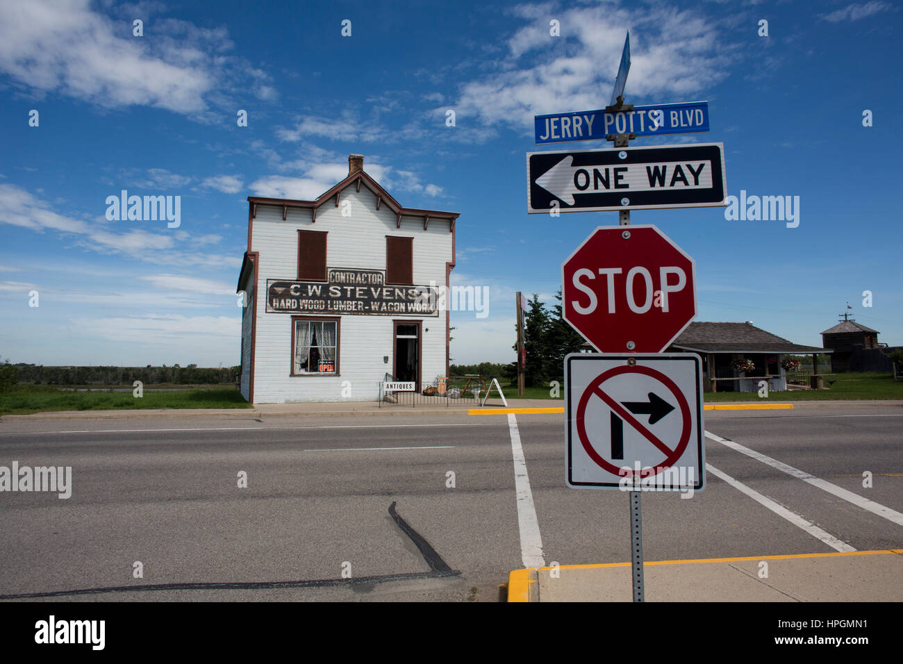 road sign in canada Stock Photo - Alamy