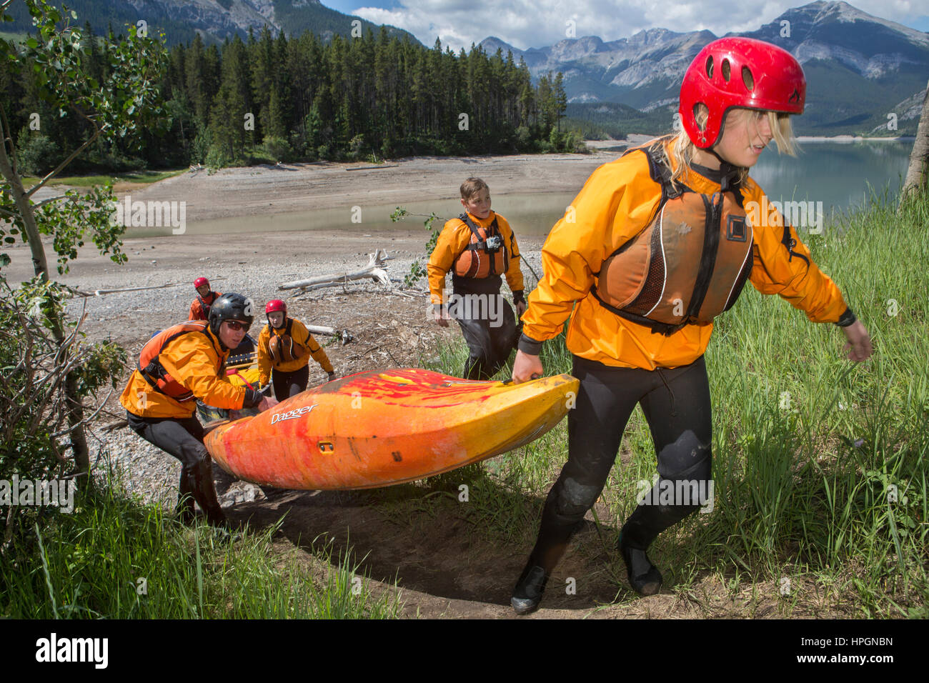 outdoor activities in Canada Stock Photo - Alamy