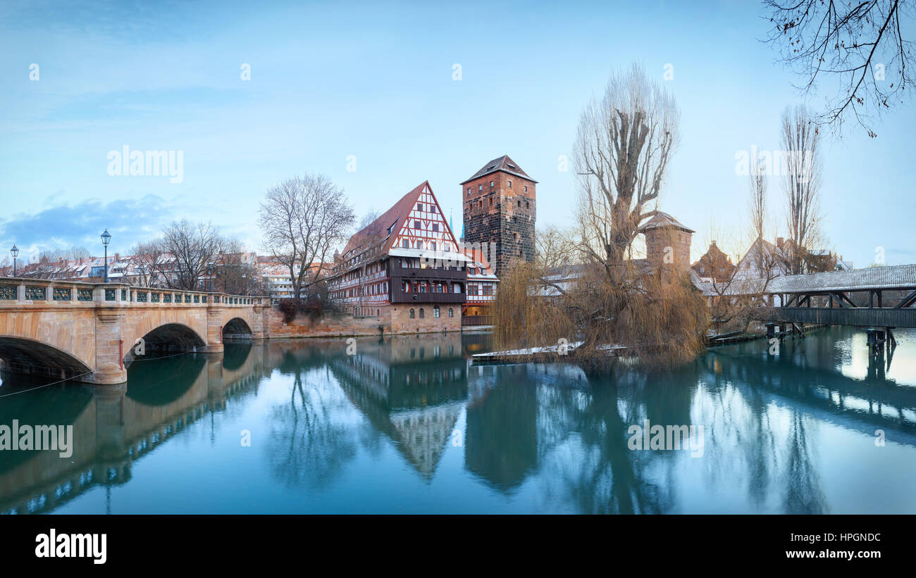 Medieval city Nuremberg, Germany Stock Photo - Alamy