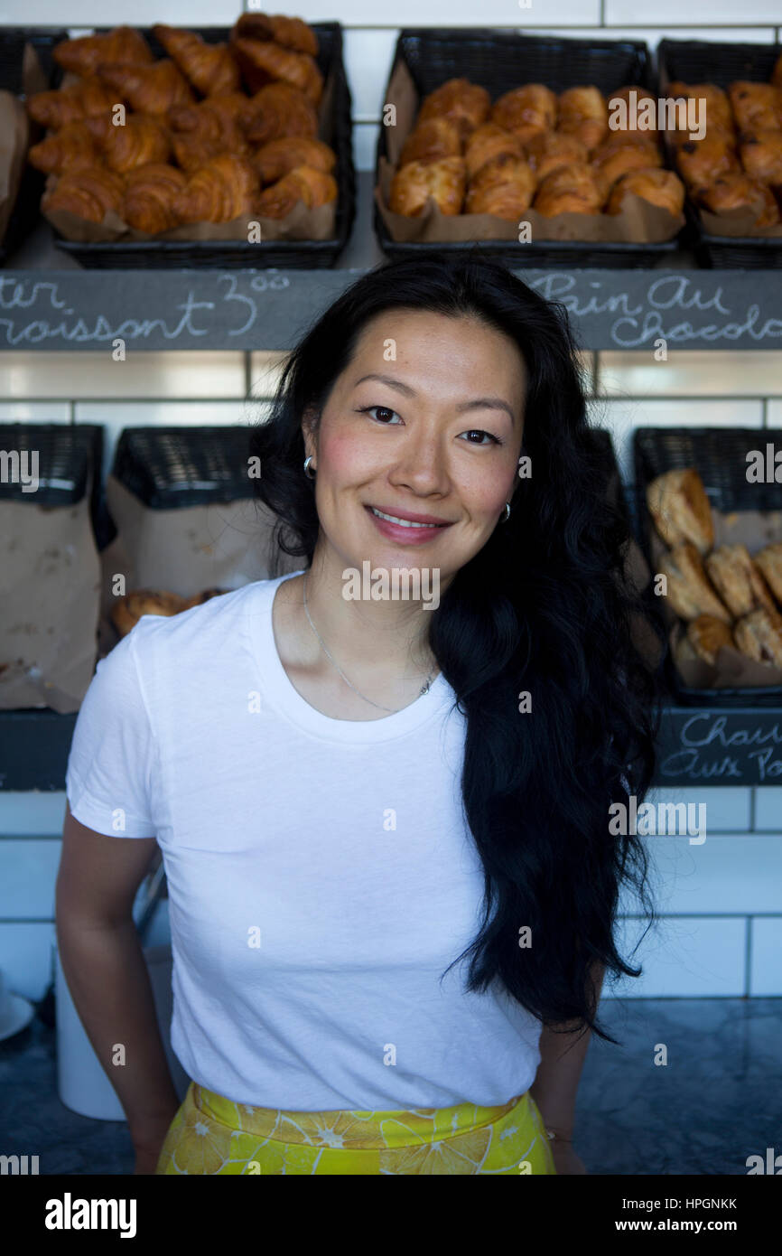 Jackie ellis, a chinese business woman running beaucoup bakery in ...