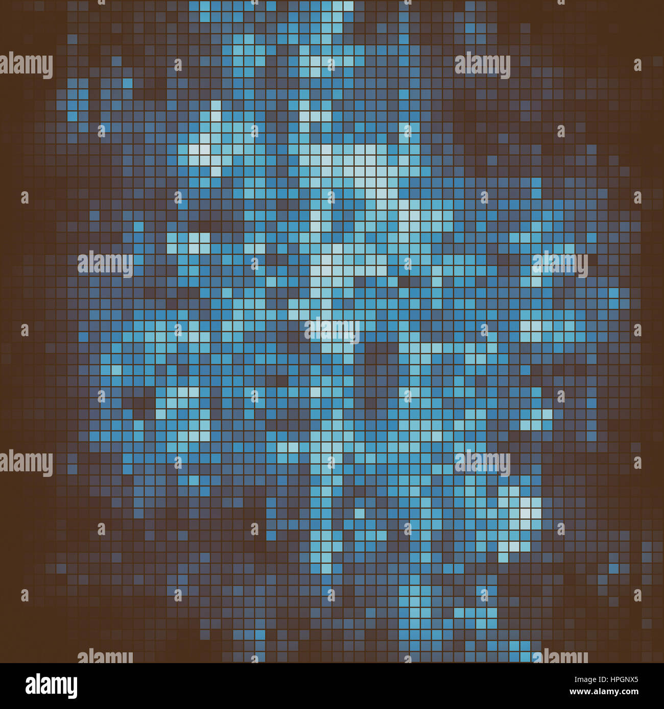 Pixel mosaic hi-res stock photography and images - Alamy