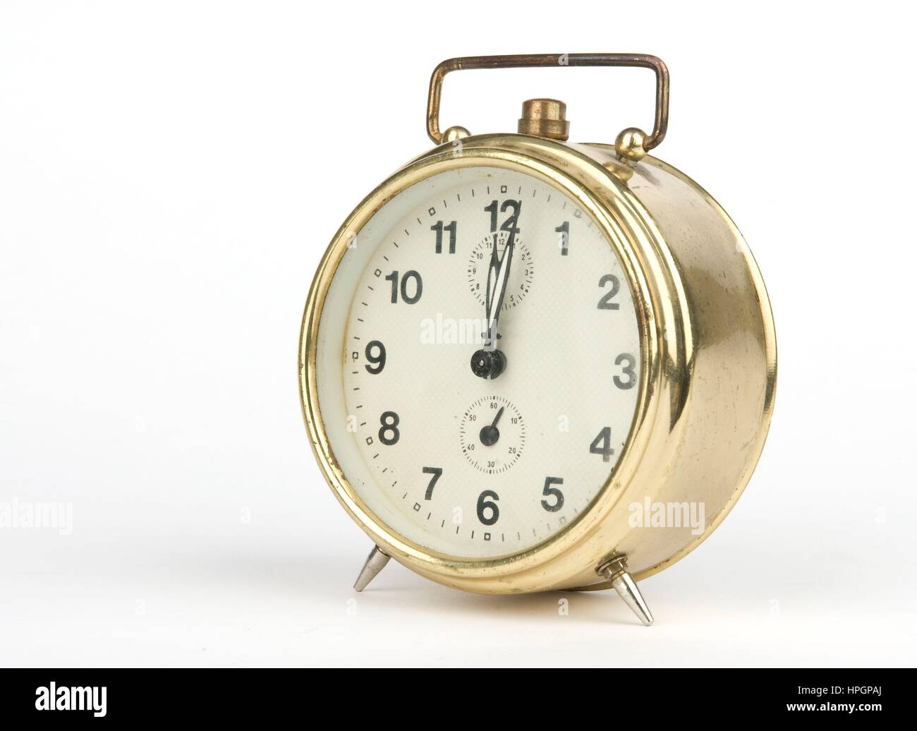 old alarm clock Stock Photo - Alamy