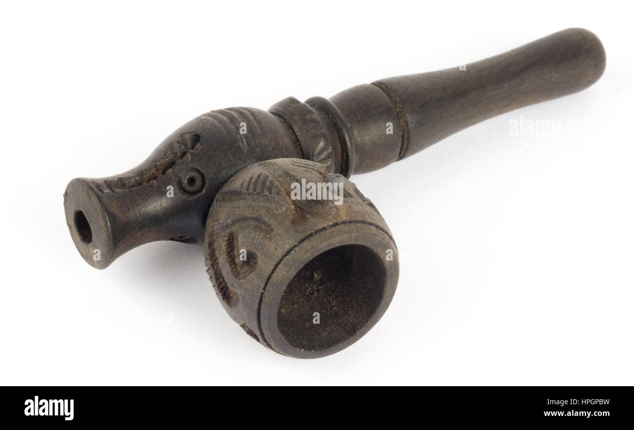 Old handmade pipe hi-res stock photography and images - Alamy