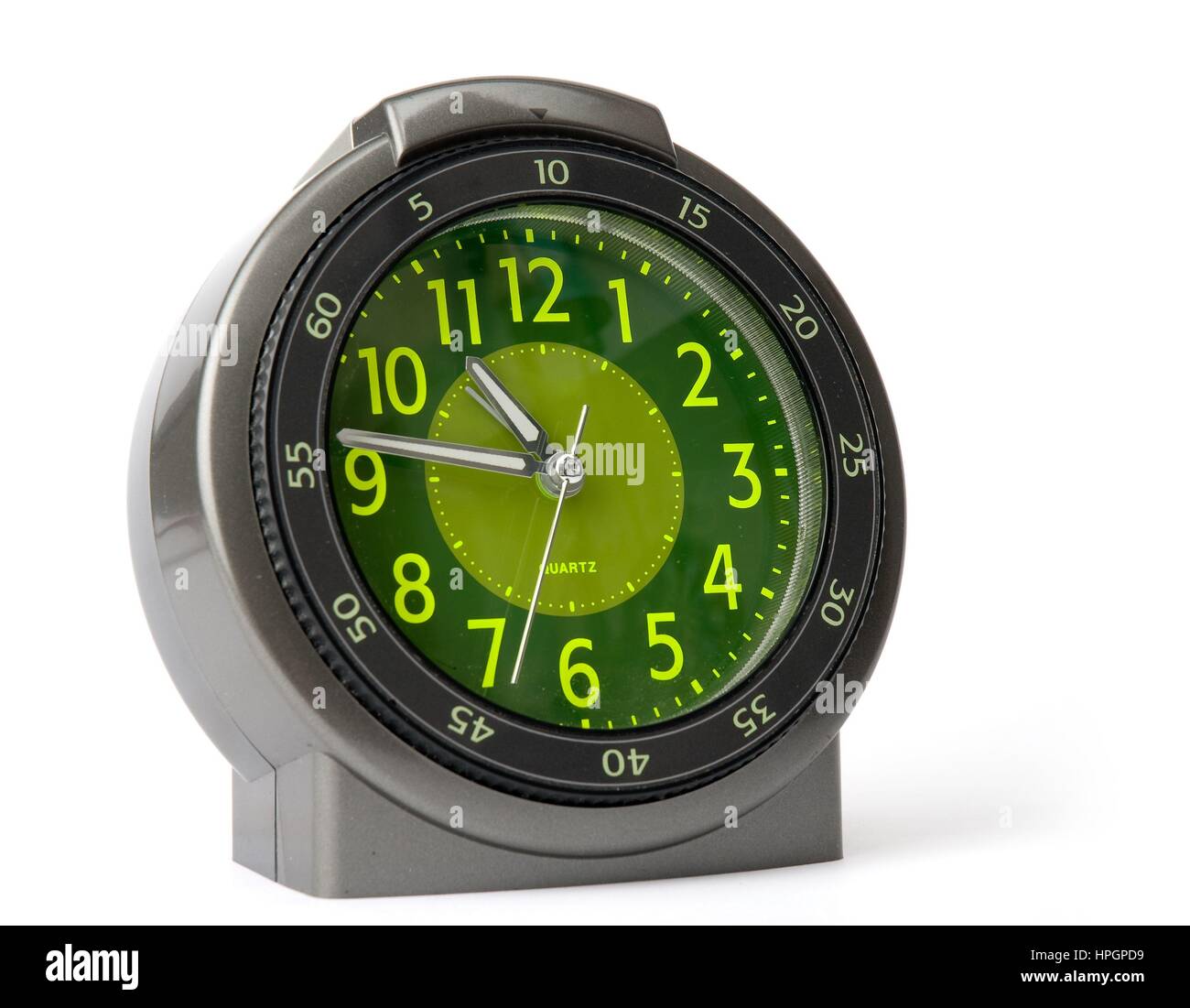 alarm clock isolated Stock Photo - Alamy