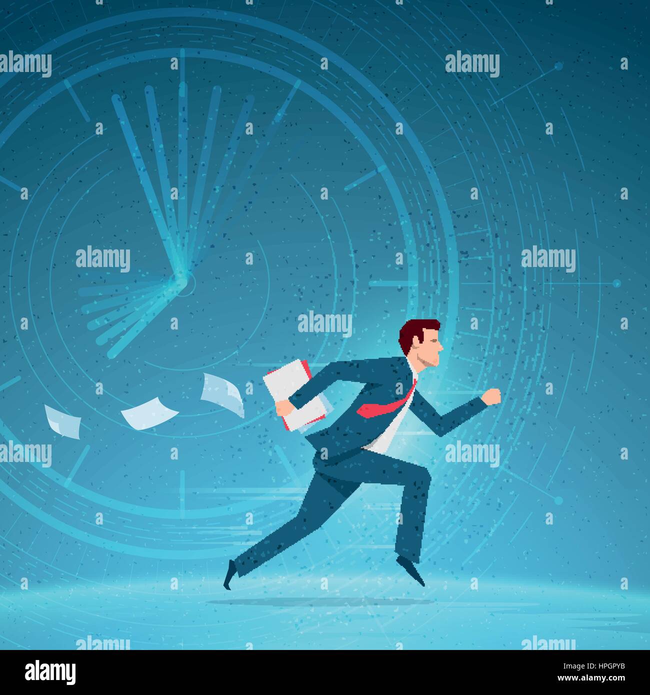 Concept in a hurry hi-res stock photography and images - Alamy