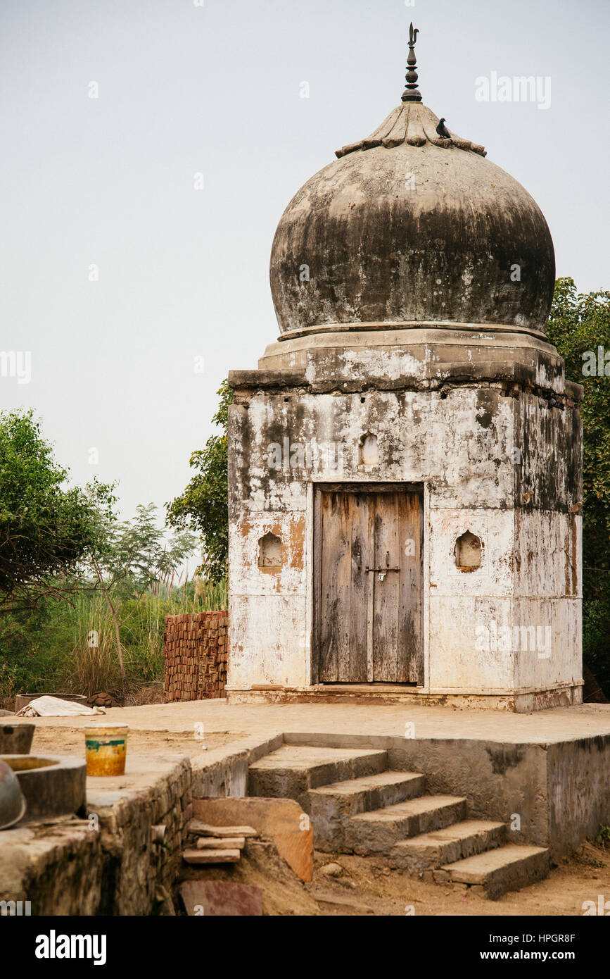 Village temple, India Stock Photo - Alamy