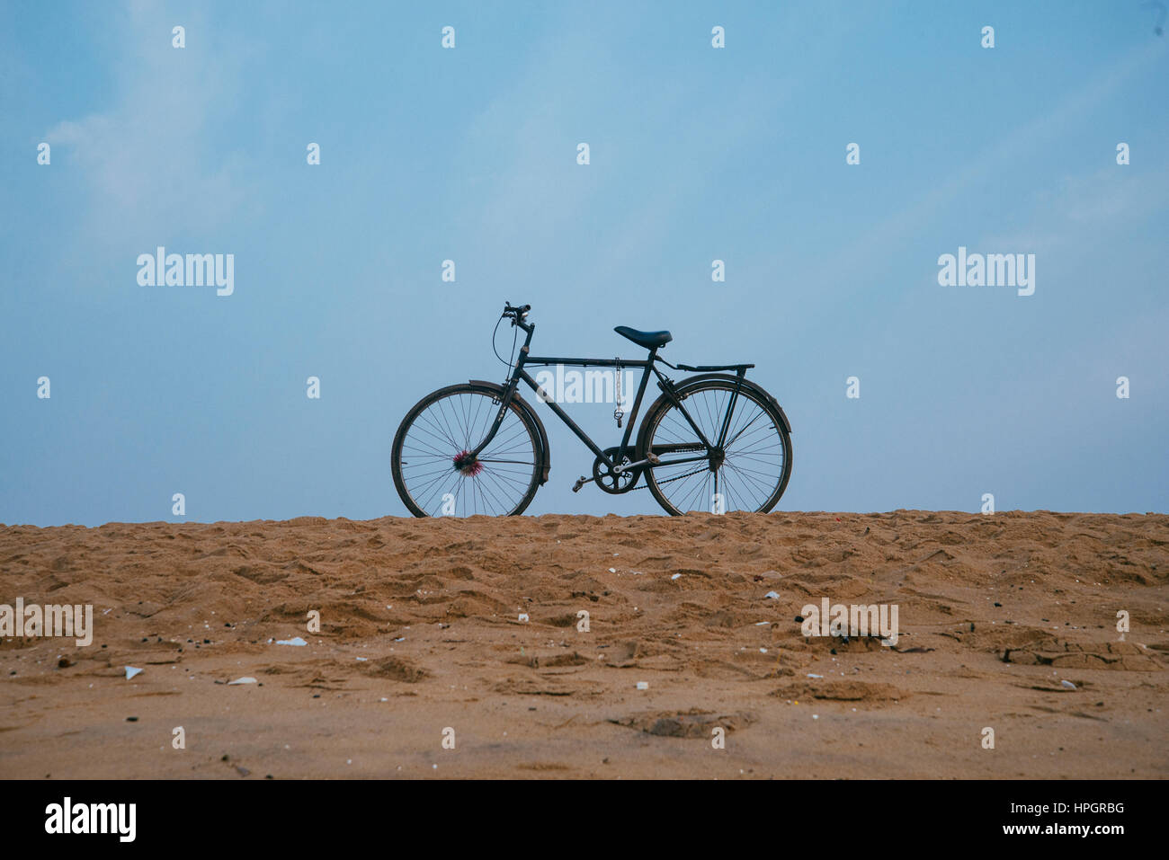 Indian bicycle hi-res stock photography and images - Alamy