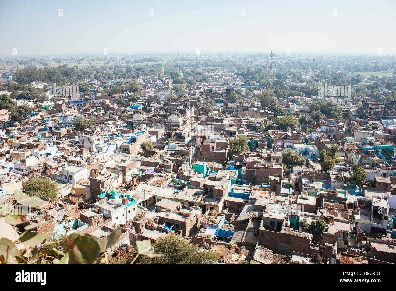 Radha's village Varsana, India Stock Photo - Alamy