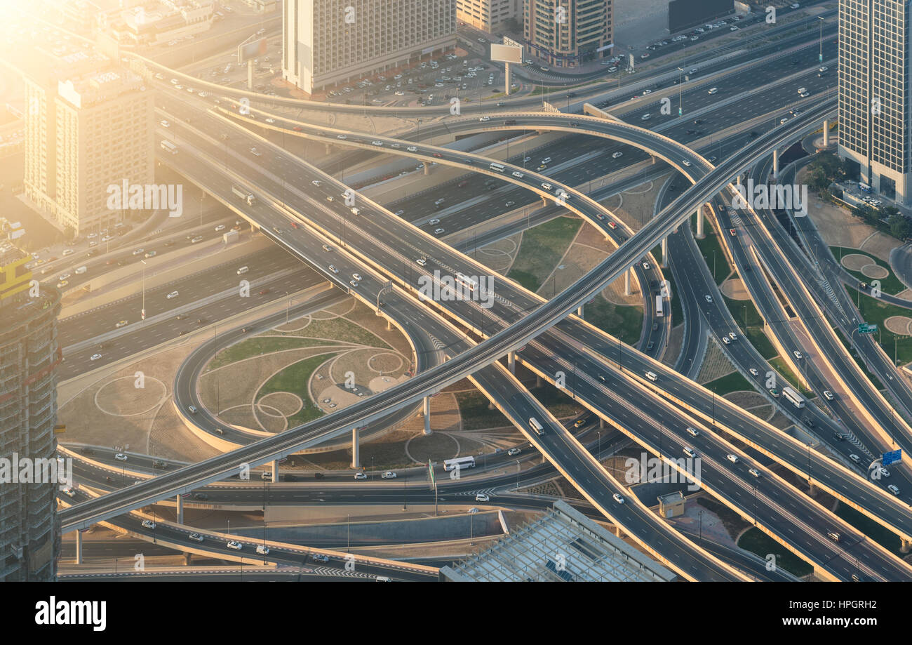 Overhead traffic highway hi-res stock photography and images - Alamy