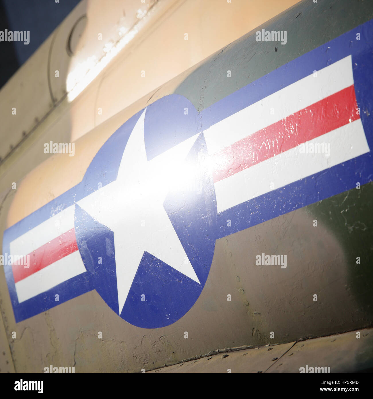 US Air Force sign on the side of aircraft Stock Photo - Alamy