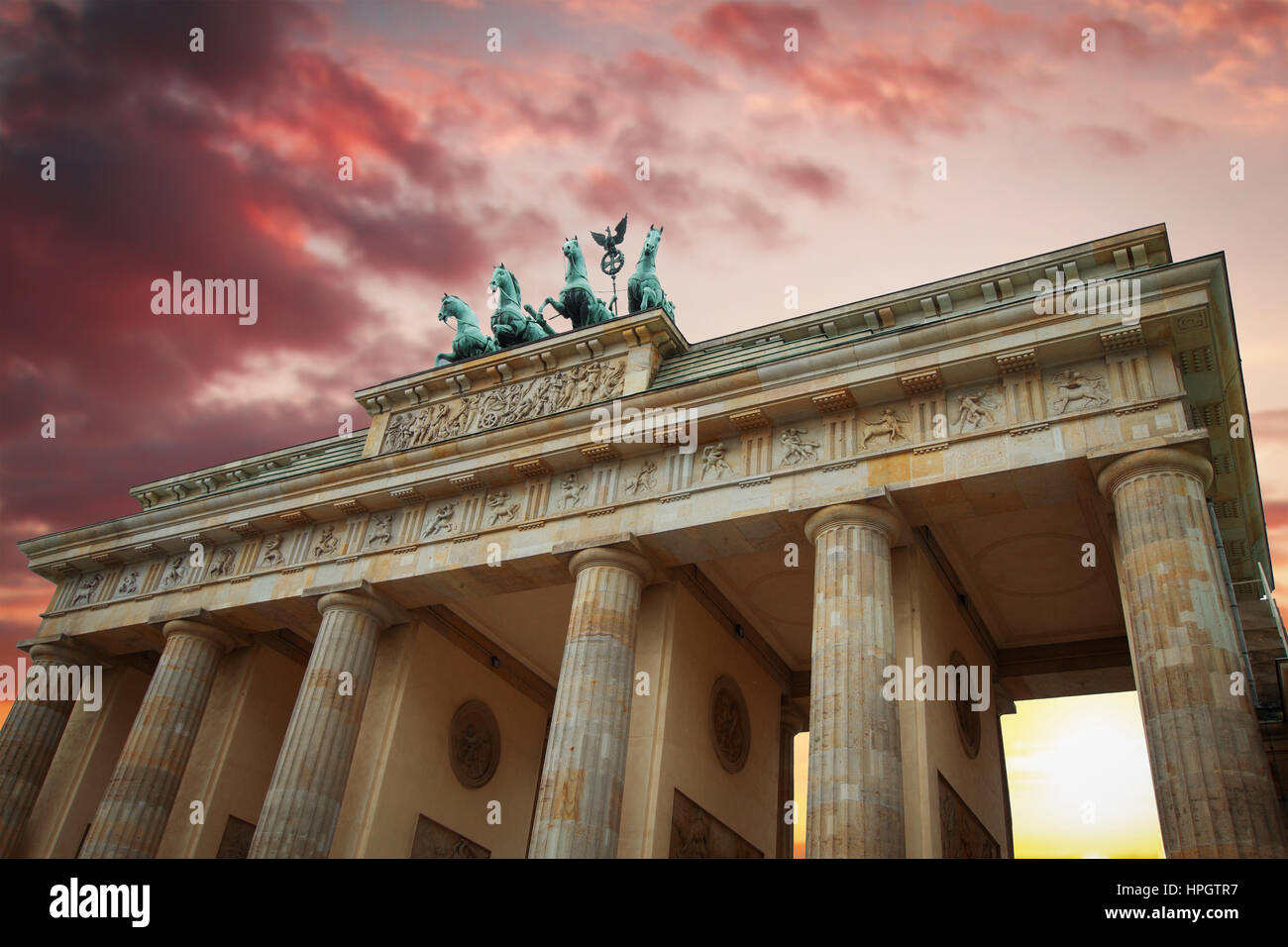 Brandenburg Gate - an architectural monument in the heart of Berlin's ...