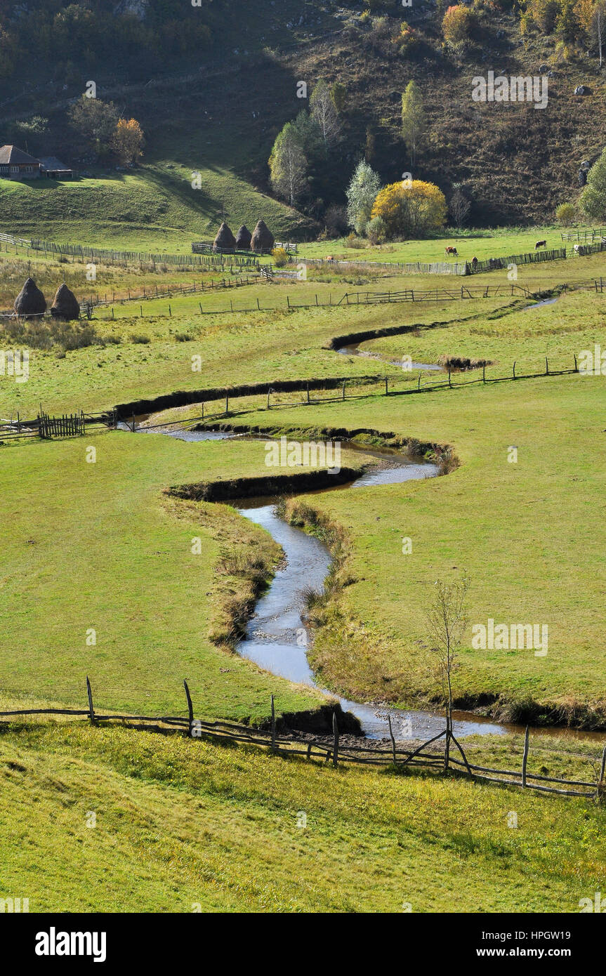 Sinuous watercourse hi-res stock photography and images - Alamy