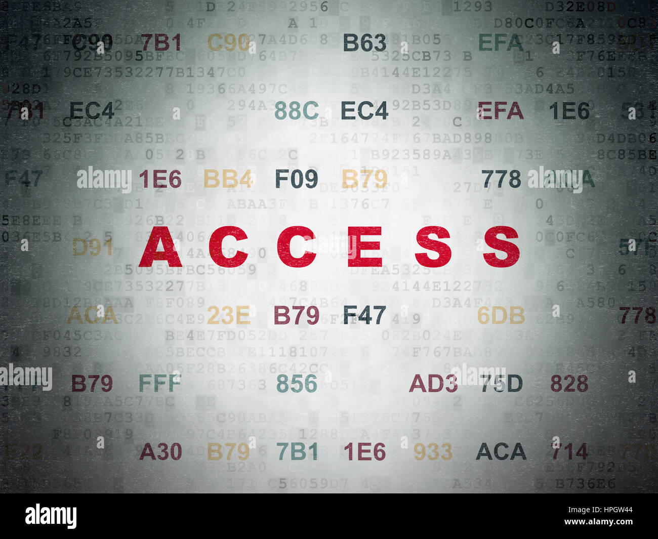 Security concept: Access on Digital Data Paper background Stock Photo ...