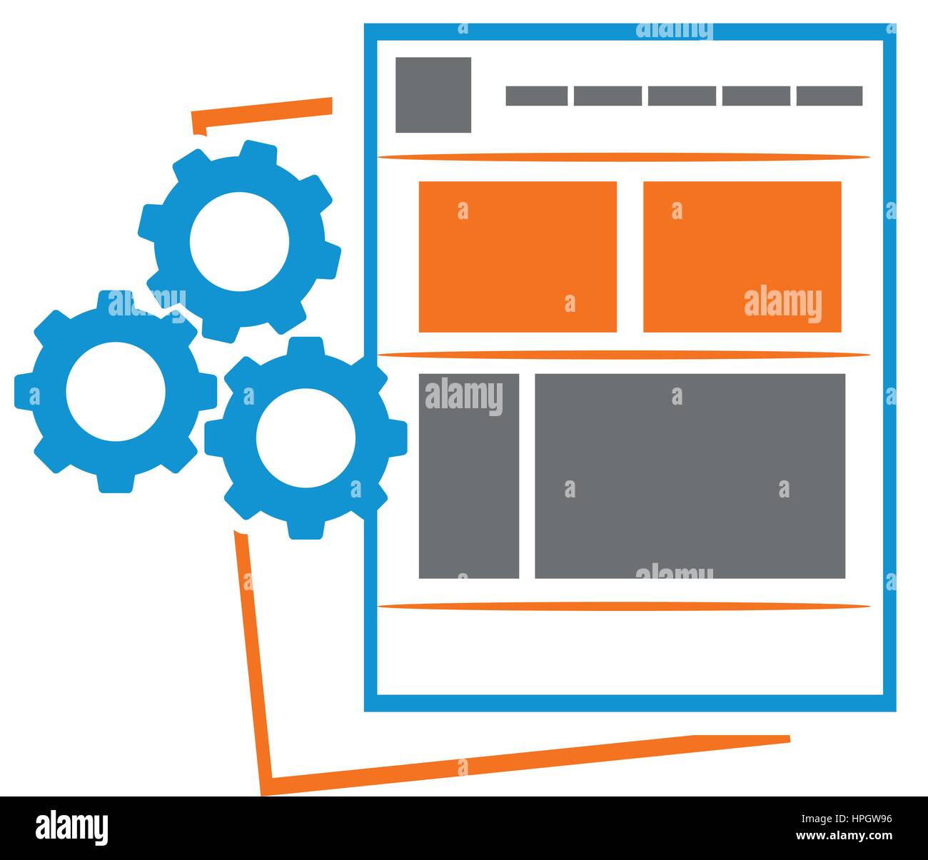 Template coding programming theme hi-res stock photography and images ...