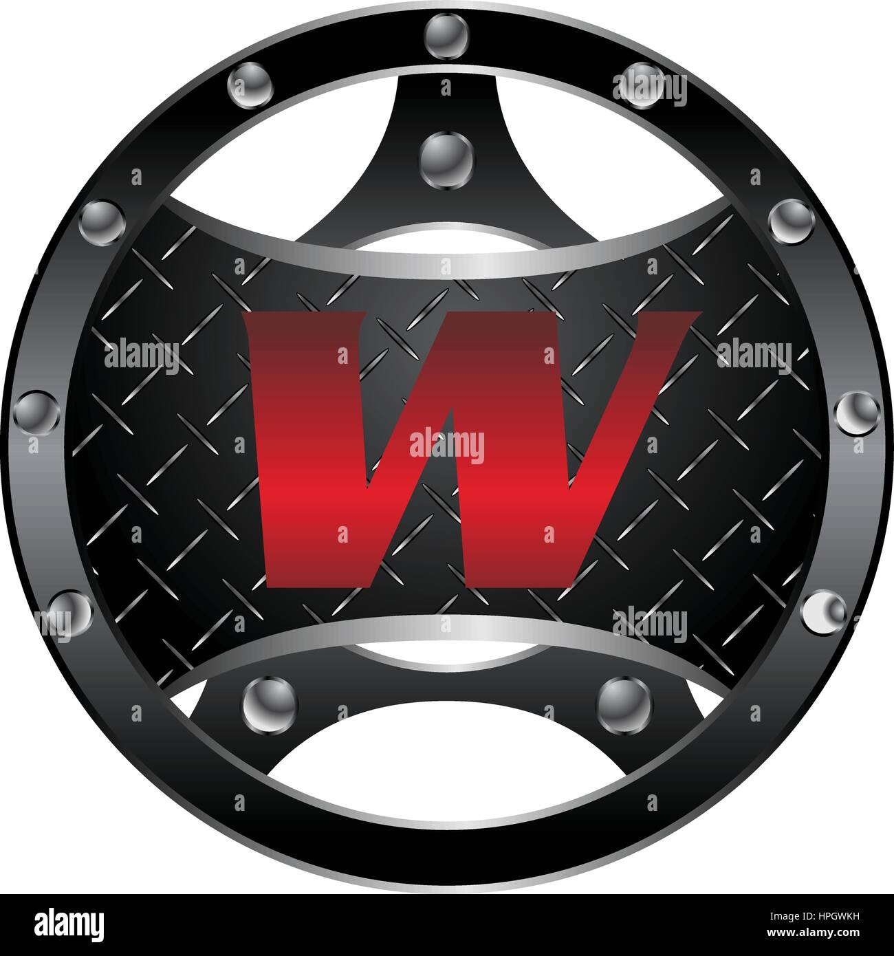 Mixed Martial Arts letter W Stock Vector Image & Art - Alamy