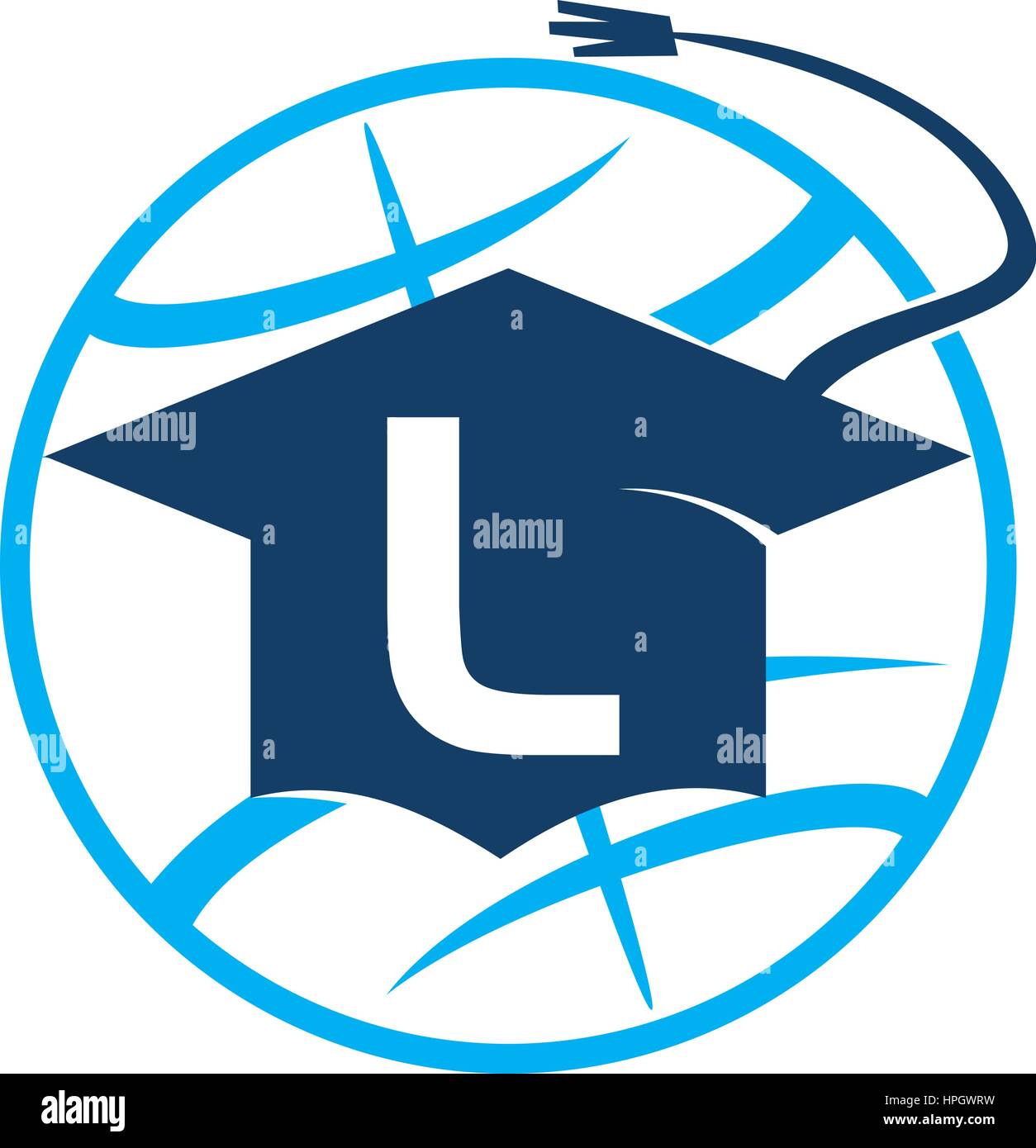 World Education Letter L Stock Vector Image & Art - Alamy