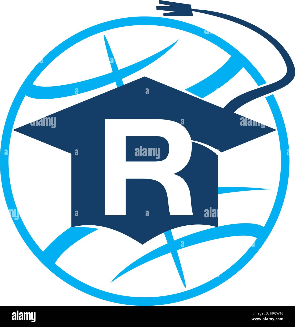 World Education Letter R Stock Vector Image & Art - Alamy