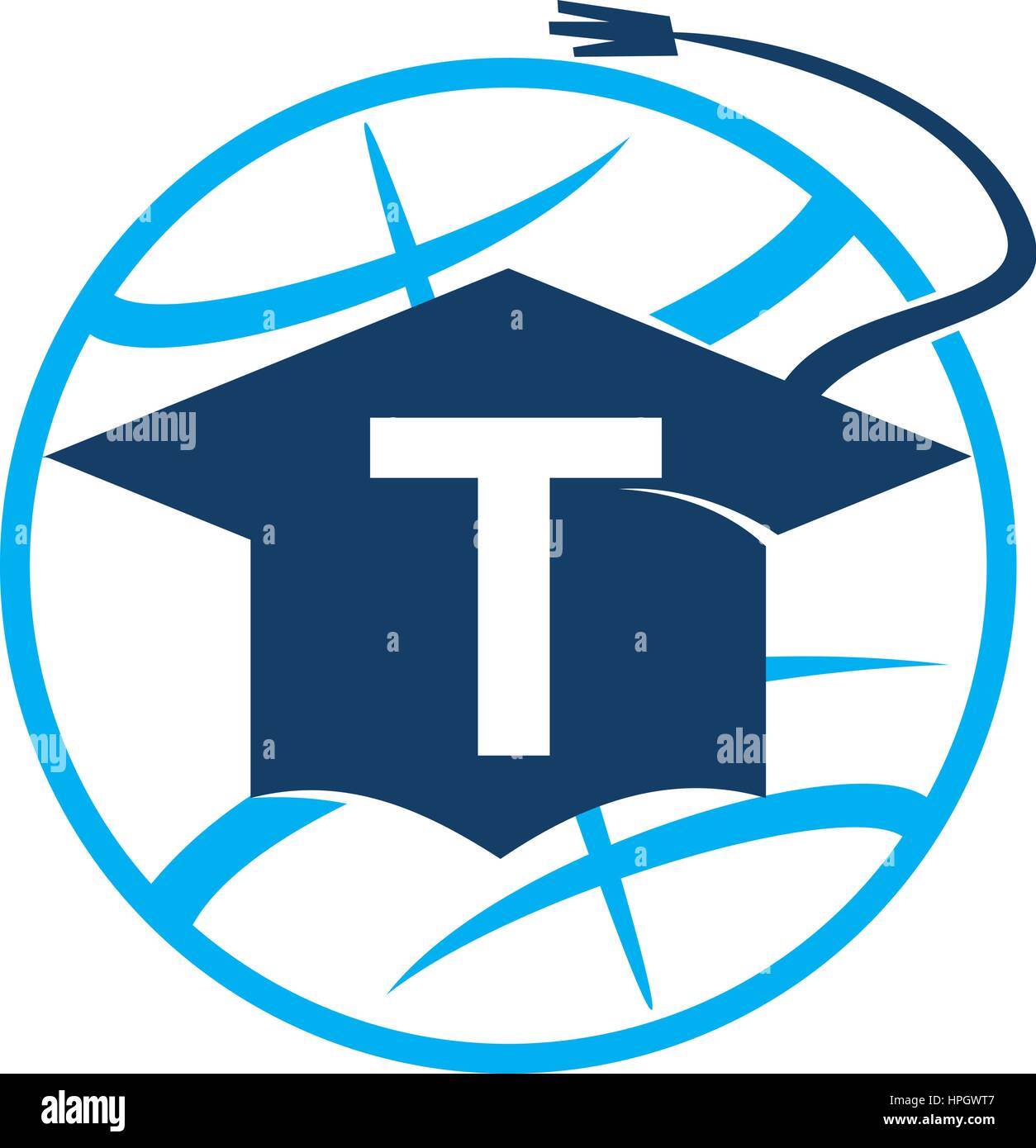 World Education Letter T Stock Vector Image & Art - Alamy