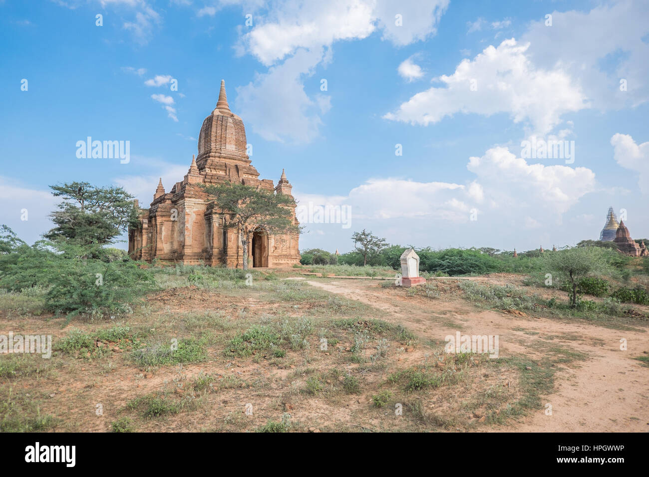 Pagoda in Bagan, Myanmar Stock Photo - Alamy