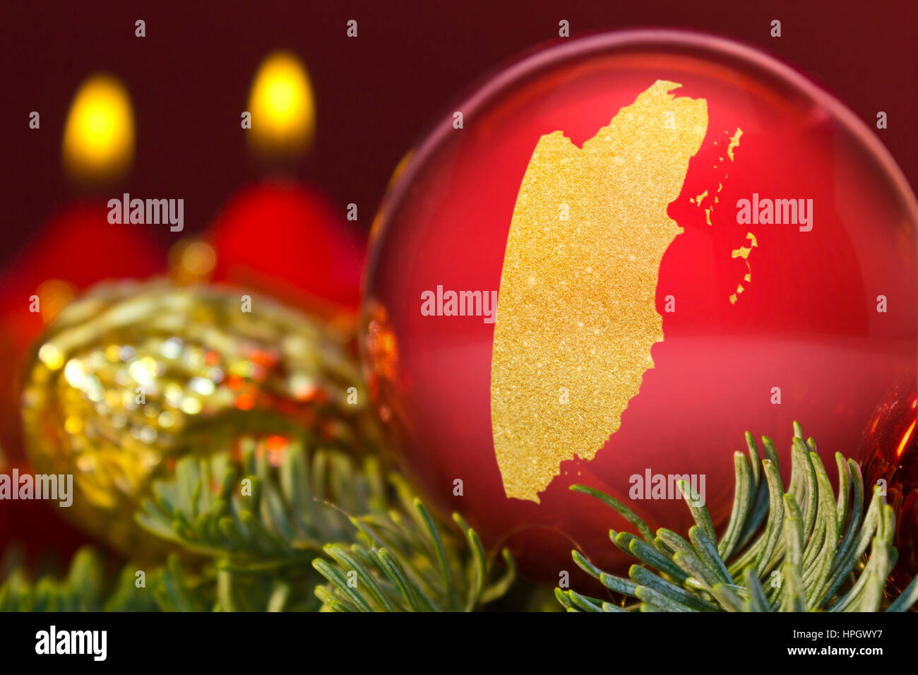 Belize gold map hi-res stock photography and images - Alamy