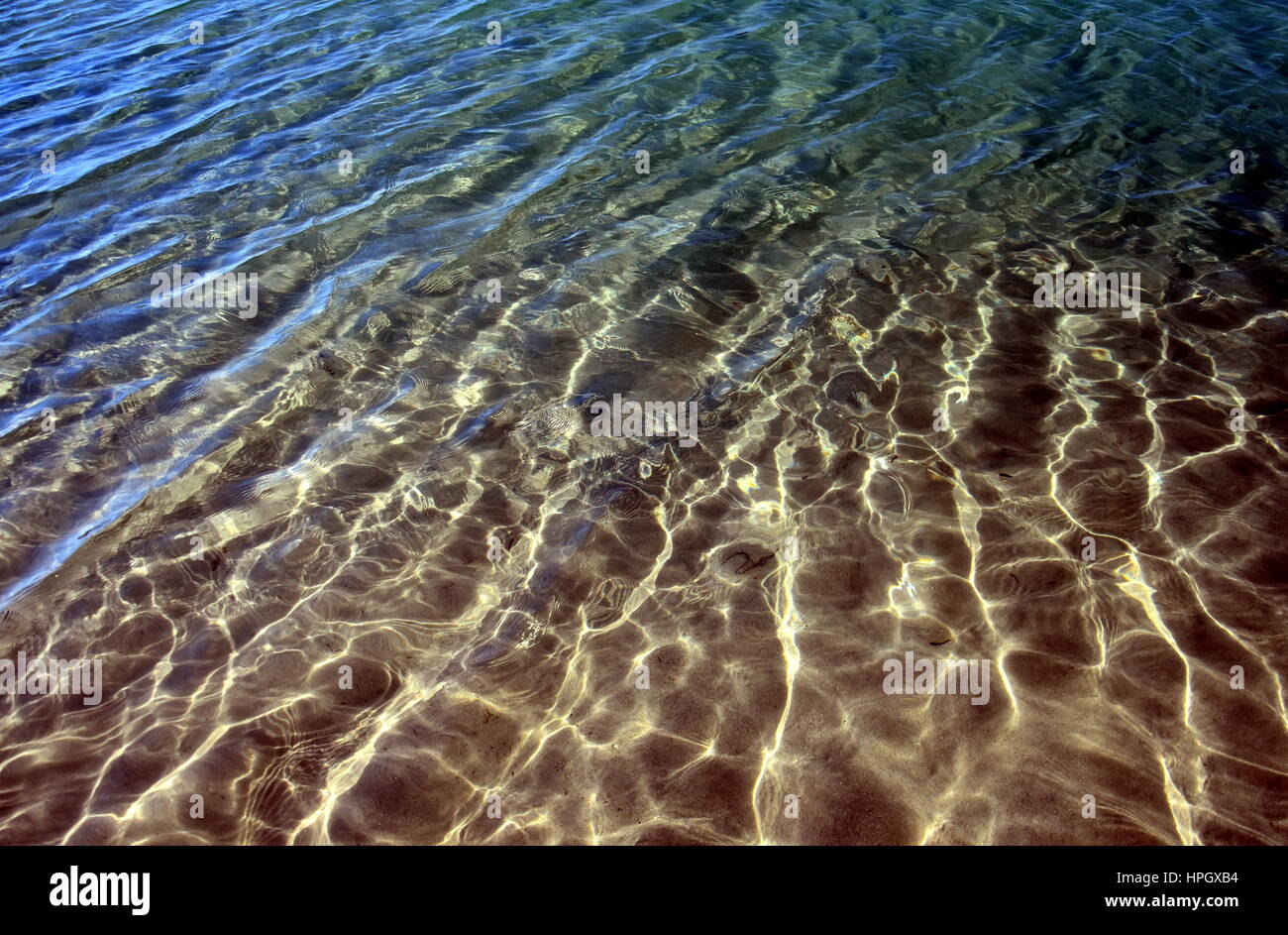 Ocean clear water. Deep blue sea waves. Pool water photo. Summer theme ...