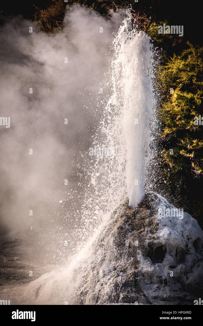 Volcanic Geothermal Pump Stock Photo - Alamy