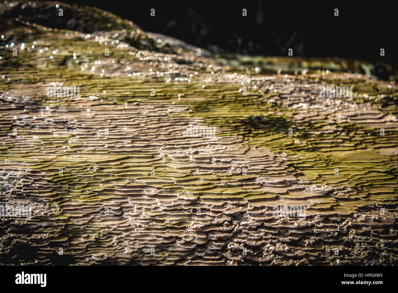 Volcanic Geothermal Pump Stock Photo - Alamy