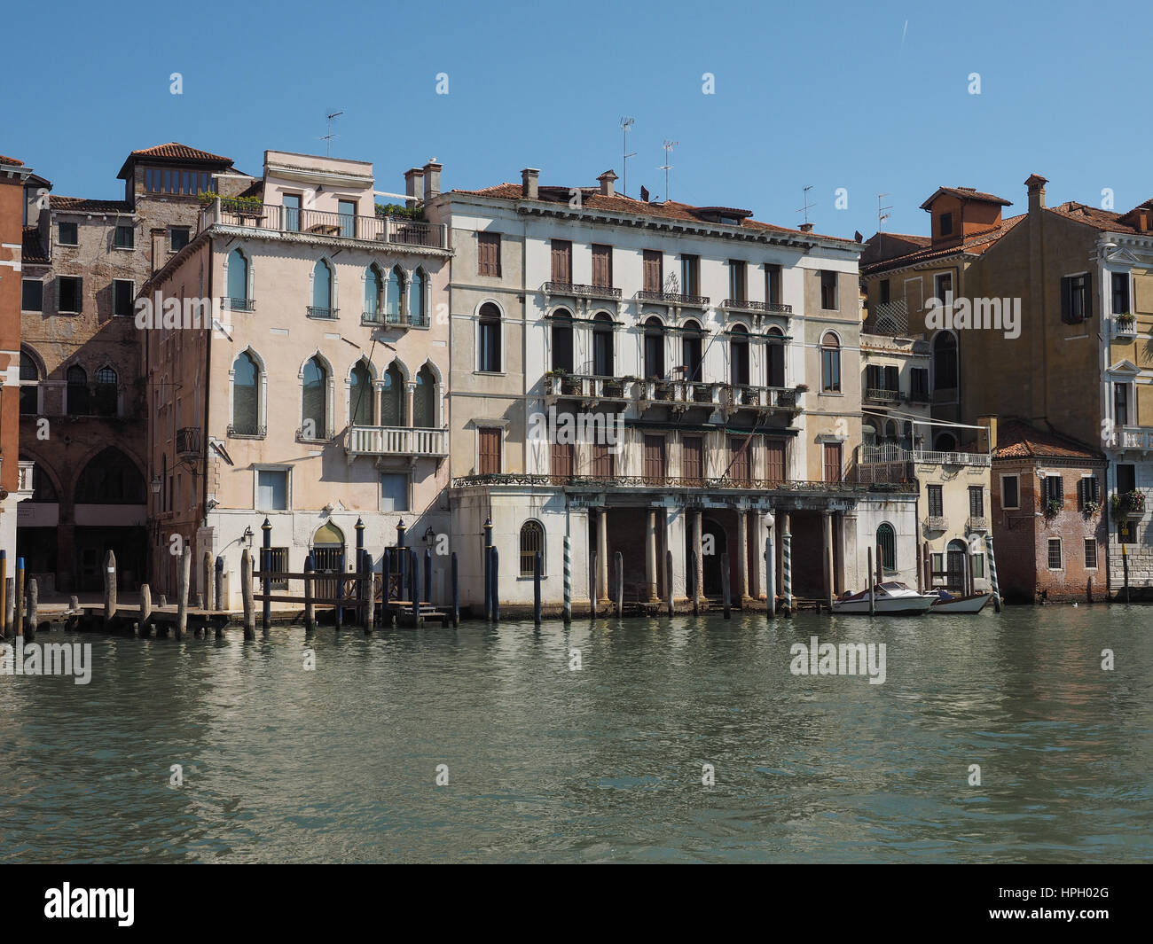 The Canal Grande (meaning Grand Canal) in Venice, Italy Stock Photo - Alamy