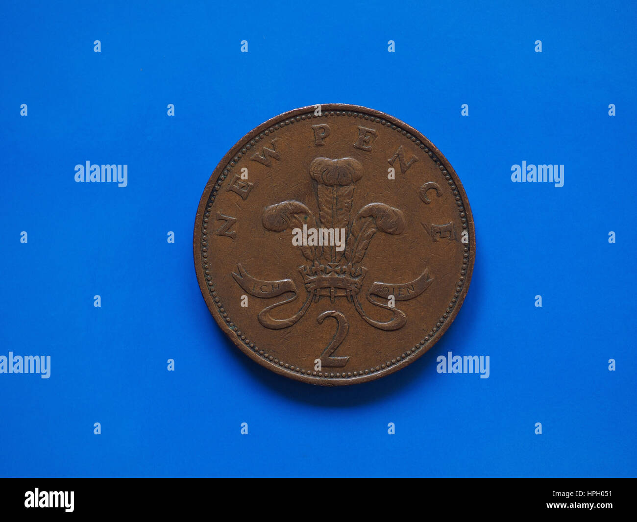 Two pence blue hi-res stock photography and images - Alamy