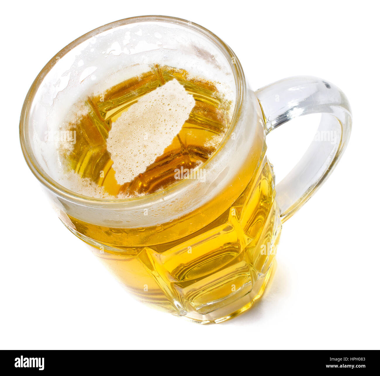 Beer head in the shaped of Swaziland and a beer.(series Stock Photo - Alamy