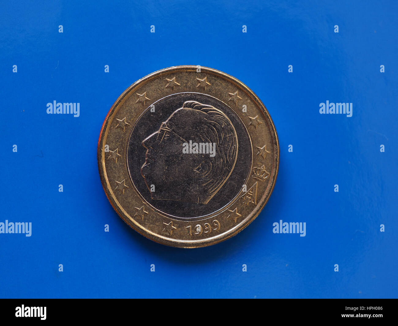Belgian euro coins hi-res stock photography and images - Alamy