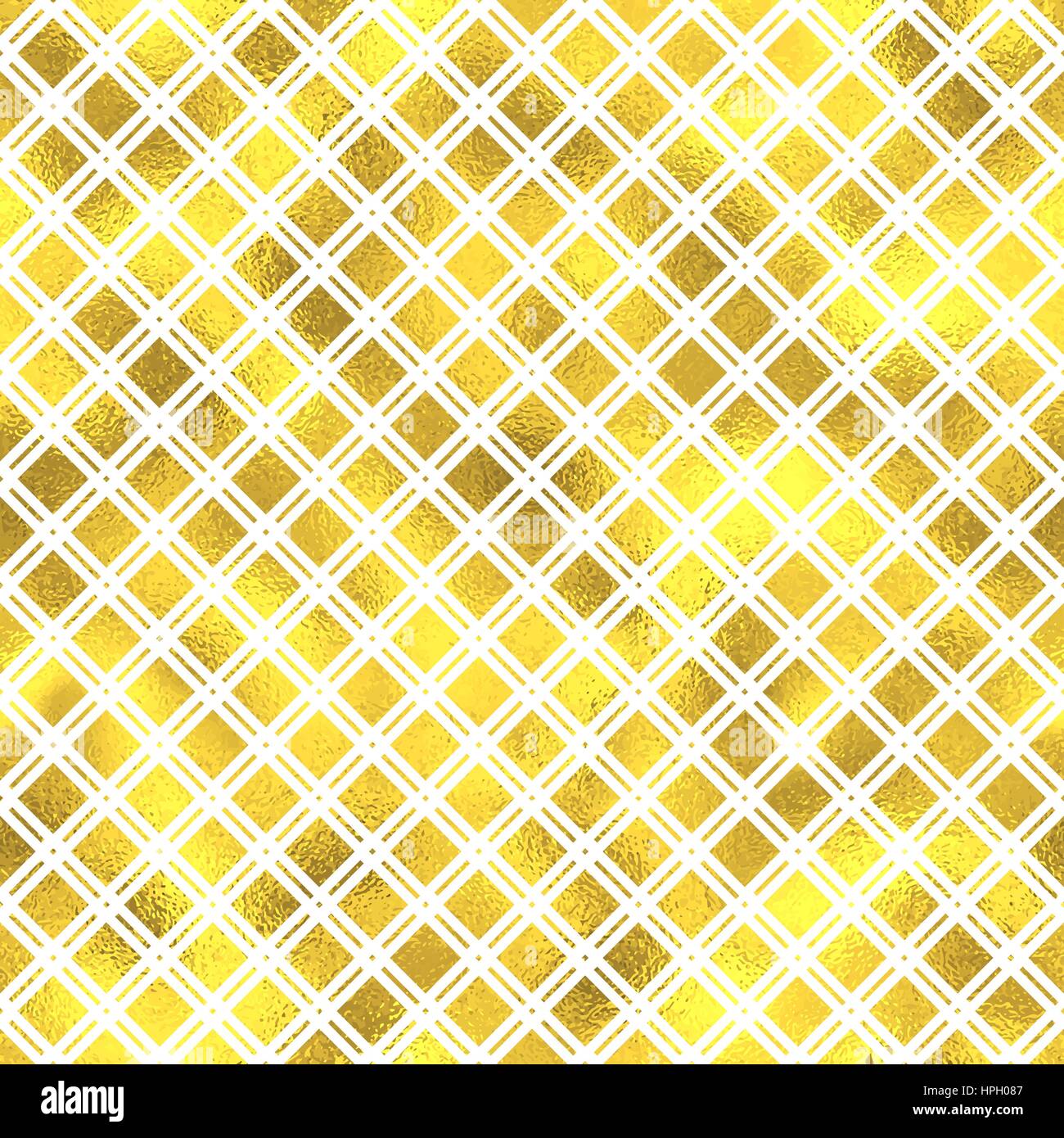Vector seamless geometric textured golden pattern background Stock ...