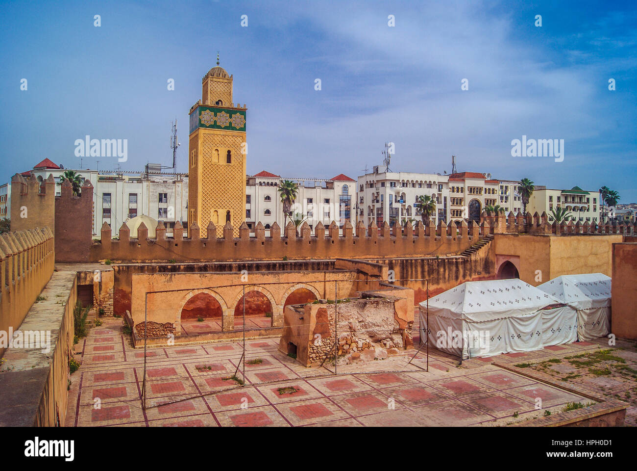 Scenic view at marble square in Morocco, Africa Stock Photo - Alamy