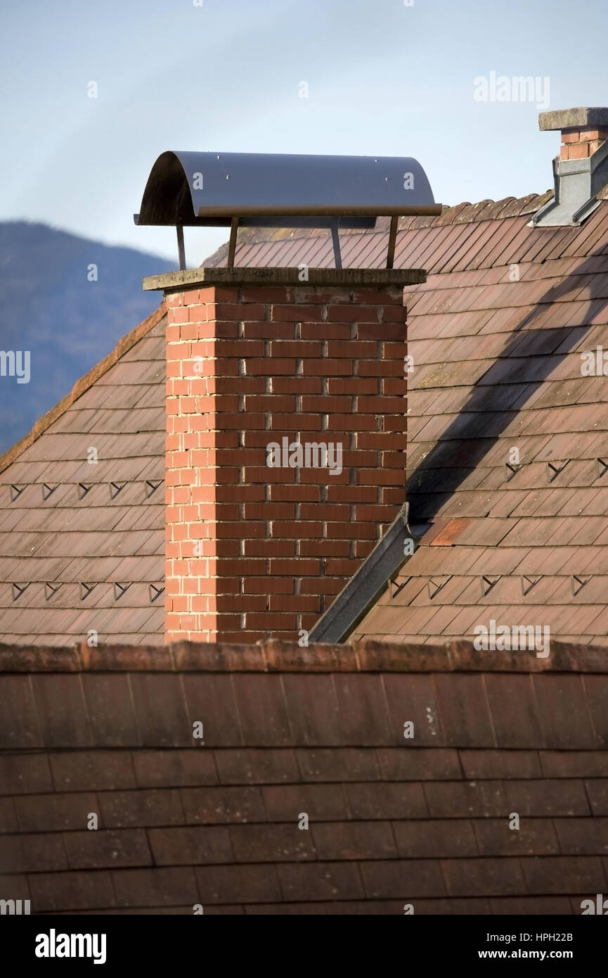 Schornstein - chimney Stock Photo - Alamy