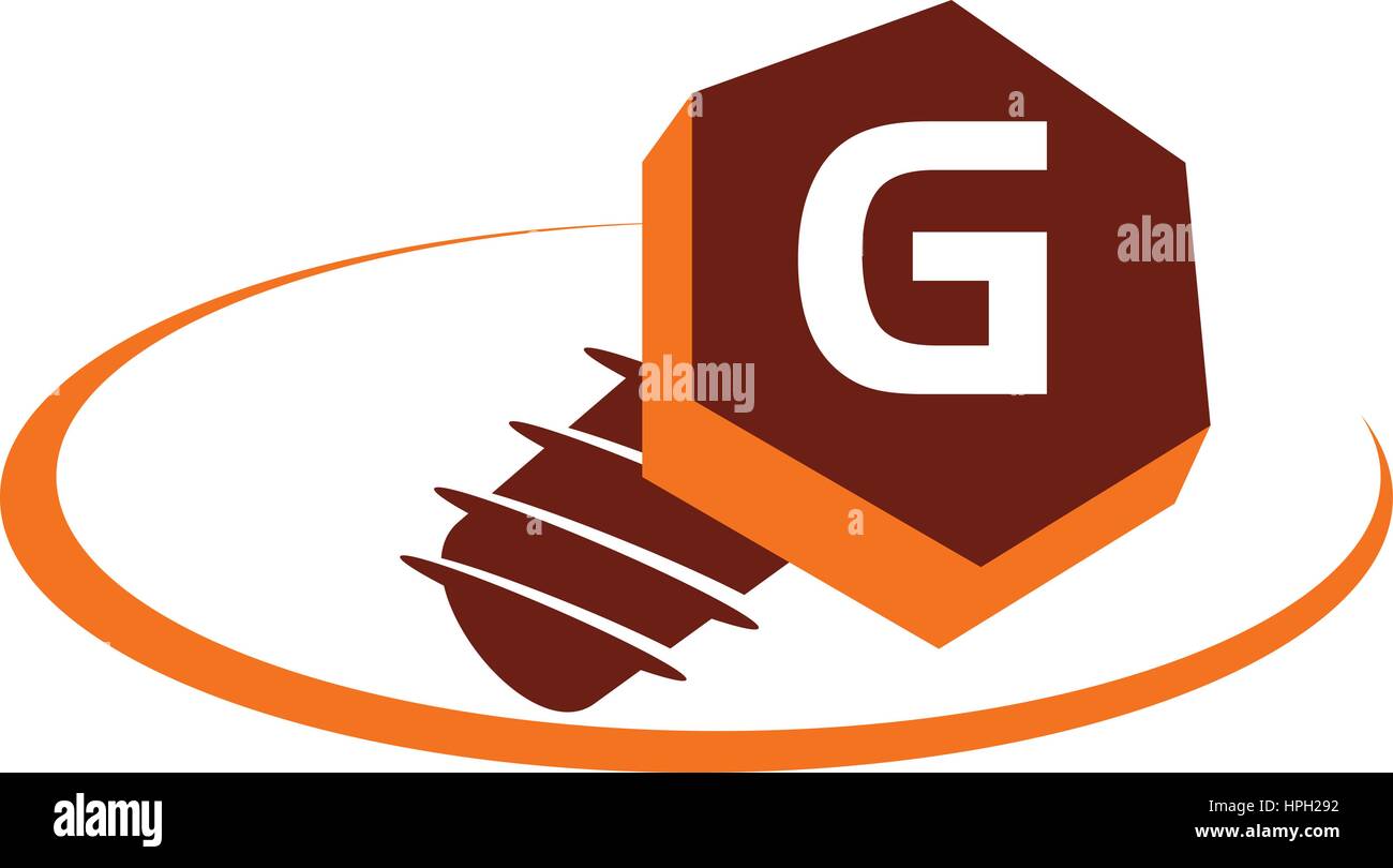 G mechanical logo hi-res stock photography and images - Alamy